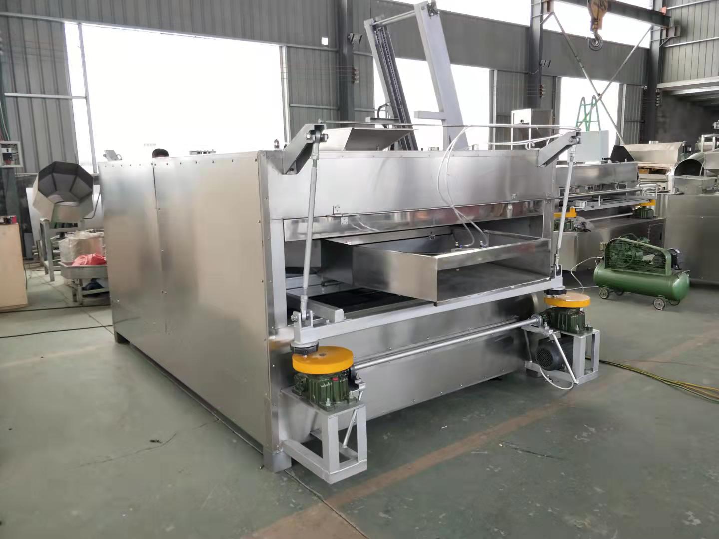 Flour Coated Peanut Swing Roasting Machine Shipped To Nigeria